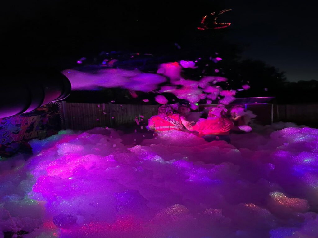 Foam Party Hire Night - Bouncy Castle Hire Clacton